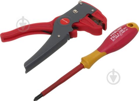 ᐉ Отвертка Profix + клещи для снятия изоляции PH2×100 мм 999009 ...