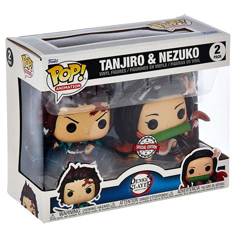 Funko Pop Animation Demon Slayer Tanjiro And Nezuko Special Edition