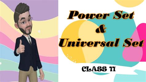 Class 11 Sets Chapter 1 Part 8 Exercise 1 3 Concepts Power Set