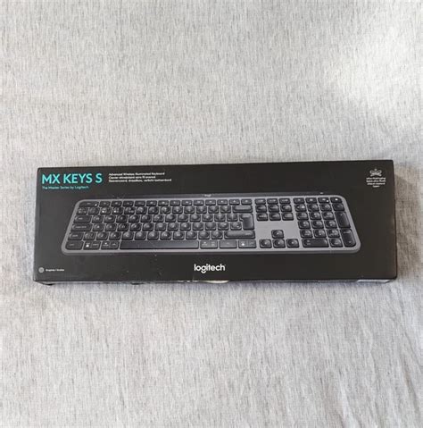 Logitech Mx Keys S Advanced Wireless Illuminated Keyboard £80 00