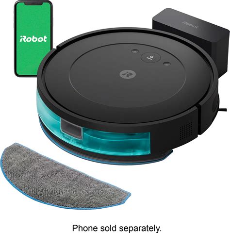 Irobot Roomba Essential Robot Combo Vacuum And Mop Y014020 Best Buy