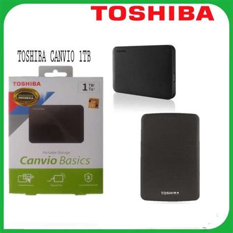 Jual Toshiba Canvio Hardisk Eksternal Tb Original Murah Harga Diskon Februari Blibli