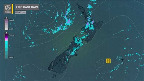 Heavy Rain Watch Issued For 29 Hours In Auckland Northland