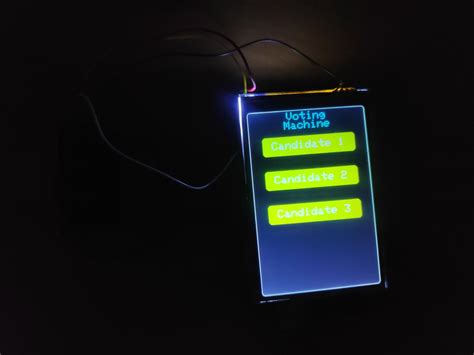 How To Build An Arduino Based Biometric Voting Machine