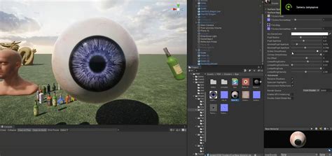 i made an eye shader like in hdrp for urp r unity3d