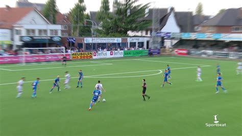 De Gele En Rode Kaart Uit Kvk Tienen Vs Royal Knokke De Gele En Rode