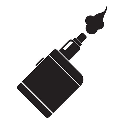E Cigarette Icon Logo Vector Design Template 38107378 Vector Art At Vecteezy