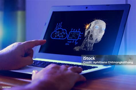 Human Using Laptop Designed Algorithm For Android To Assign Work
