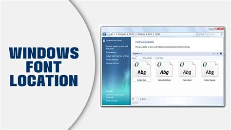 Windows Font Directory Unlock Font Tastic Secrets