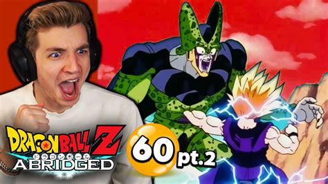 Gohan Rolls Perfect Cell Dbz A Reaction Episode 60 Part 2 Youtube
