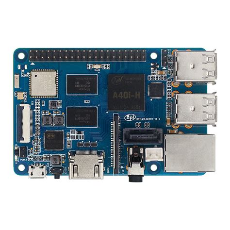 Banana Pi Bpi M2 Berry Development Board Quad Core Cortex A7 Allwinner R40 Cpu 1g Ddr Onboard