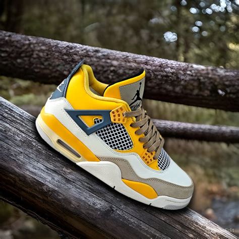 Jordan 4 Snorlax Yellow Shoes Hub Online
