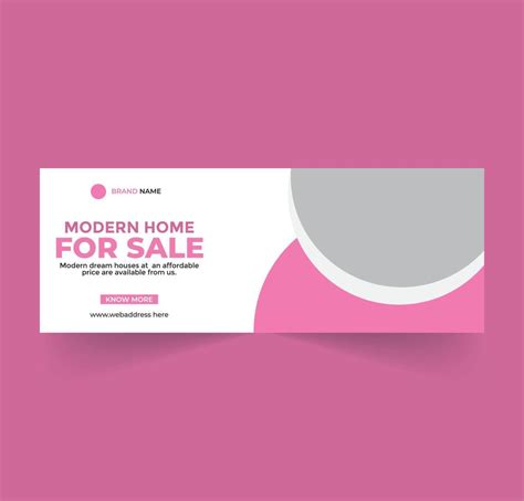 Real Estate Social Media Facebook Cover Web Banner Template 14057619