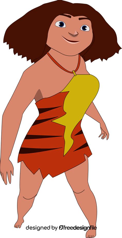 The Croods Eep Clipart Free Download