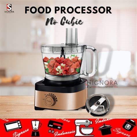 Jual Food Processor Tanpa Cubic Cutter Signora Shopee Indonesia