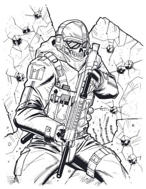 Cómo Dibujar A Ghost De Call Of Duty 】 Paso A Paso Muy Fácil 2025 Dibuja Fácil