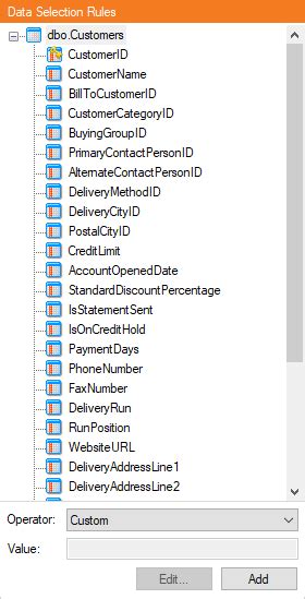 selecting validating and transforming data timextender support