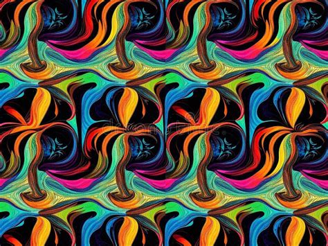 Intricate Geometric Abstract Pattern Design A Visual Symphony Of Shapes And Lines Stock