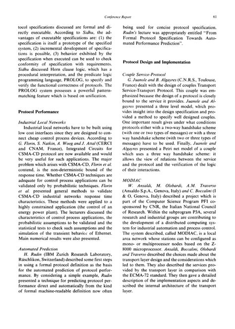 protocol specification testing and verif pdf