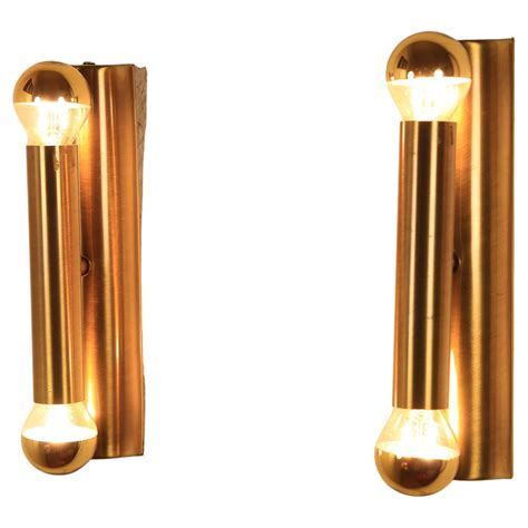 Pair Of French Moderne 1980s Wall Lights At 1stdibs