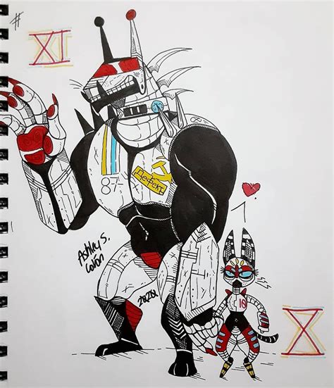 Heck Yeah Robot Ocs