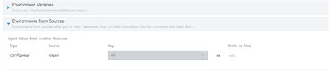 Config Maps And Secrets Not Showing Up In Details Page For Workload