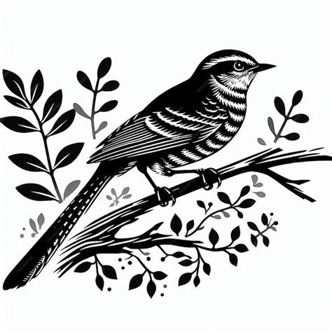 Premium Vector Barred Danio Silhouette Line Art Vector Illustration