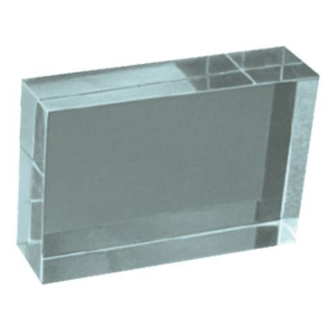 Block Rectangular Glass Acrylic