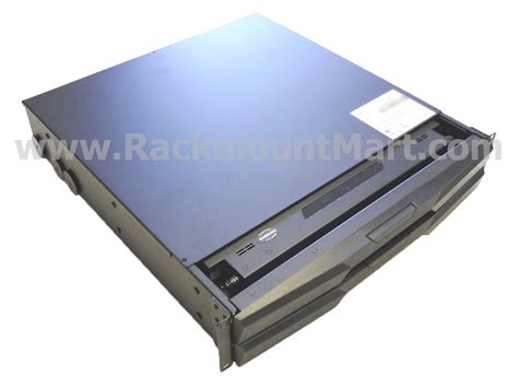 LCD2U17 04 Dual Slide 2U 17 Inch KVM Console