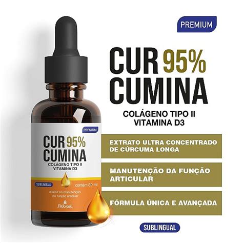 Curcumina Gotas Colágeno tipo II e Vitamina D ml Orgânic House