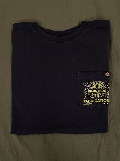 Dickies Brain Dead Long Sleeve Pocket Tee Grailed