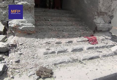 Mandalay မြိုင်မှာ စစ်ရှောင်တွေကို ဦးတည်ပြီး စစ်အုပ်စုဗုံးကြဲလို့ စစ