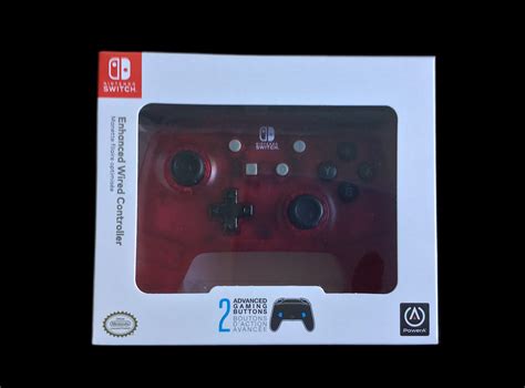 Power A Switch Red Enhanced Wireless Controller Consolevariations