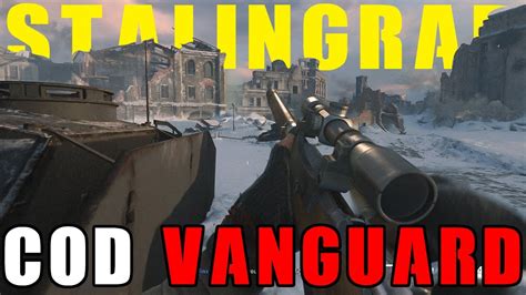 Call Of Duty Vanguard Battle Of Stalingrad Pc Walkthrough Gameplay Part Youtube
