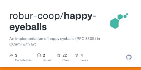 Github Robur Coophappy Eyeballs An Implementation Of Happy Eyeballs Rfc 8305 In Ocaml With Lwt