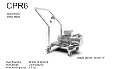 Cpr6 Self Priming Single Stage Aston Technology