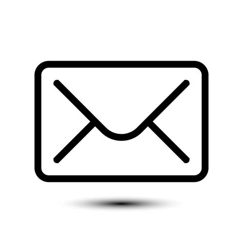 trendy email icon message icon mail icon inbox sign messaging