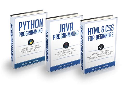 Programming For Beginners 3 Manuscripts In 1 Bundle Python For