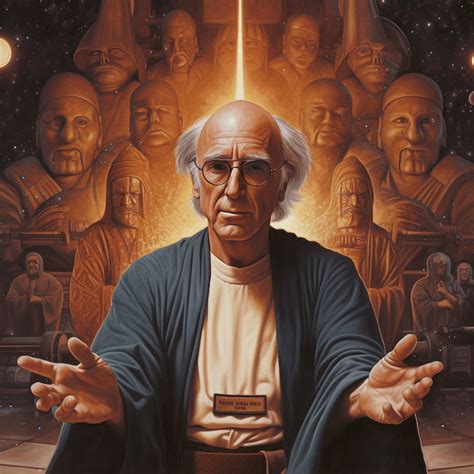 Larry David Mad Max Sith Lord Jedi Rmidjourney