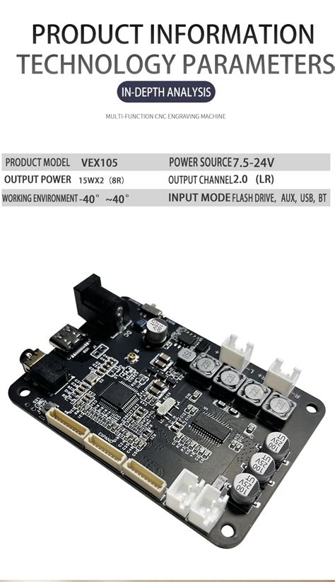 Oem Dsp Amplifier Board Module With Bluetooth 5 0