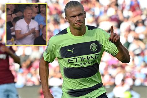 Erling Haaland Scores Two Goals On Premier League Debut As Dad Alfe