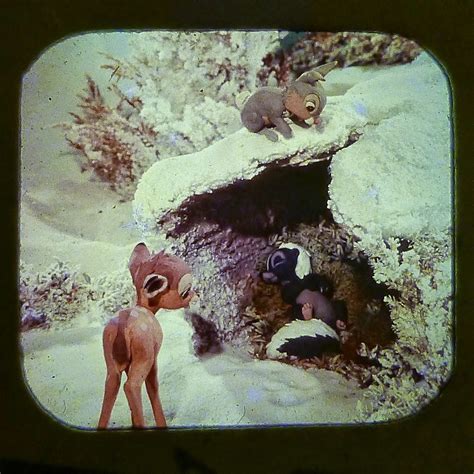 Lance Cardinal Creations DISNEY S BAMBI VINTAGE VIEW MASTER REELS