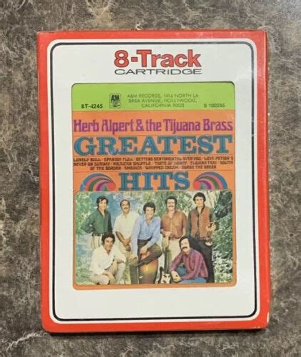 Herb Albert And The Tijuana Brass Greatest Hits 8 Track Stereo Music EBay