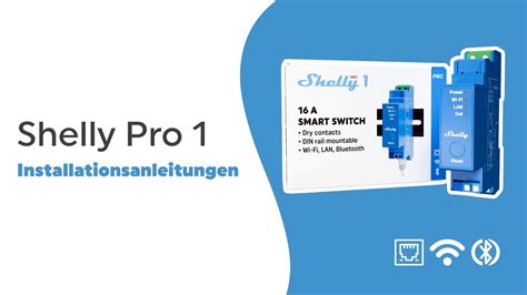 Shelly Pro 1 Installationsvideo De Youtube