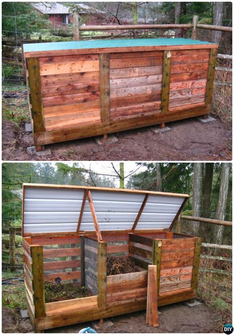 12 Simple Diy Compost Bin Solutions Instructions