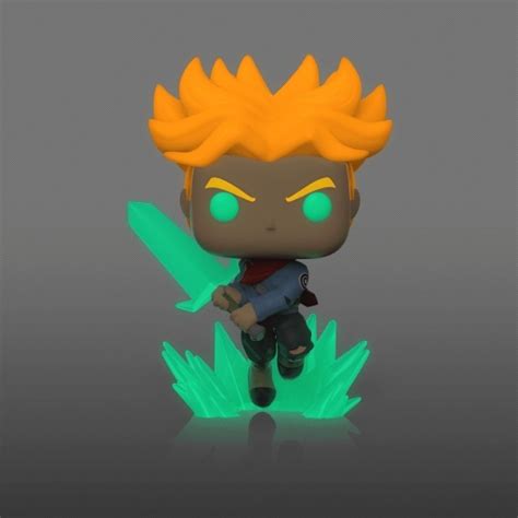 Funko POP Super Saiyan Trunks With Sword Glow In The Dark Dragon