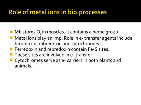 Electron Transport Chain Ppt