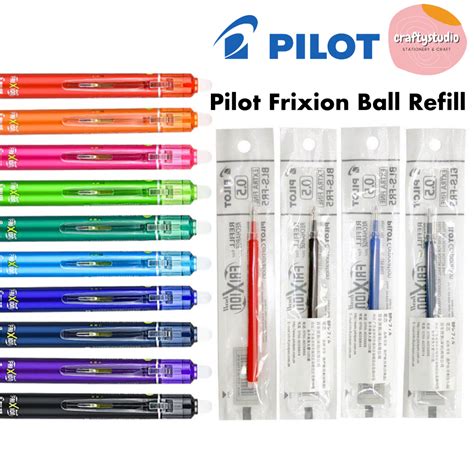 Refill Pilot Frixion Ball Pen Refill Erasable Pen Ink Refill