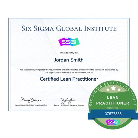 Lean Practitioner Certification And Training Course Online Lean