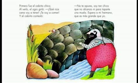 Los Tres Cabritos Y El Ogro Material Educativo Para Favorecer La